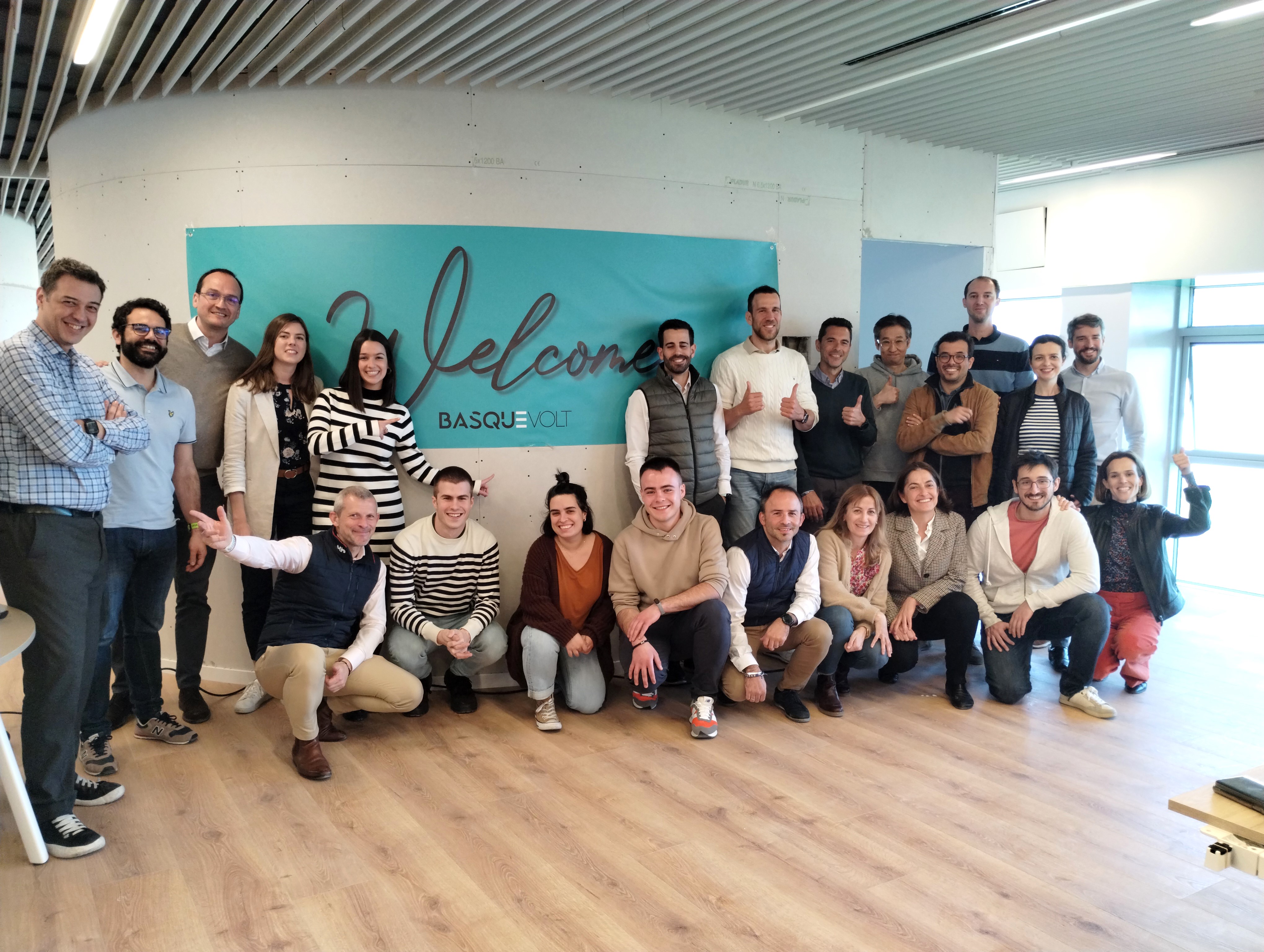 The Basquevolt team opens offices in the company´s new Headquarters